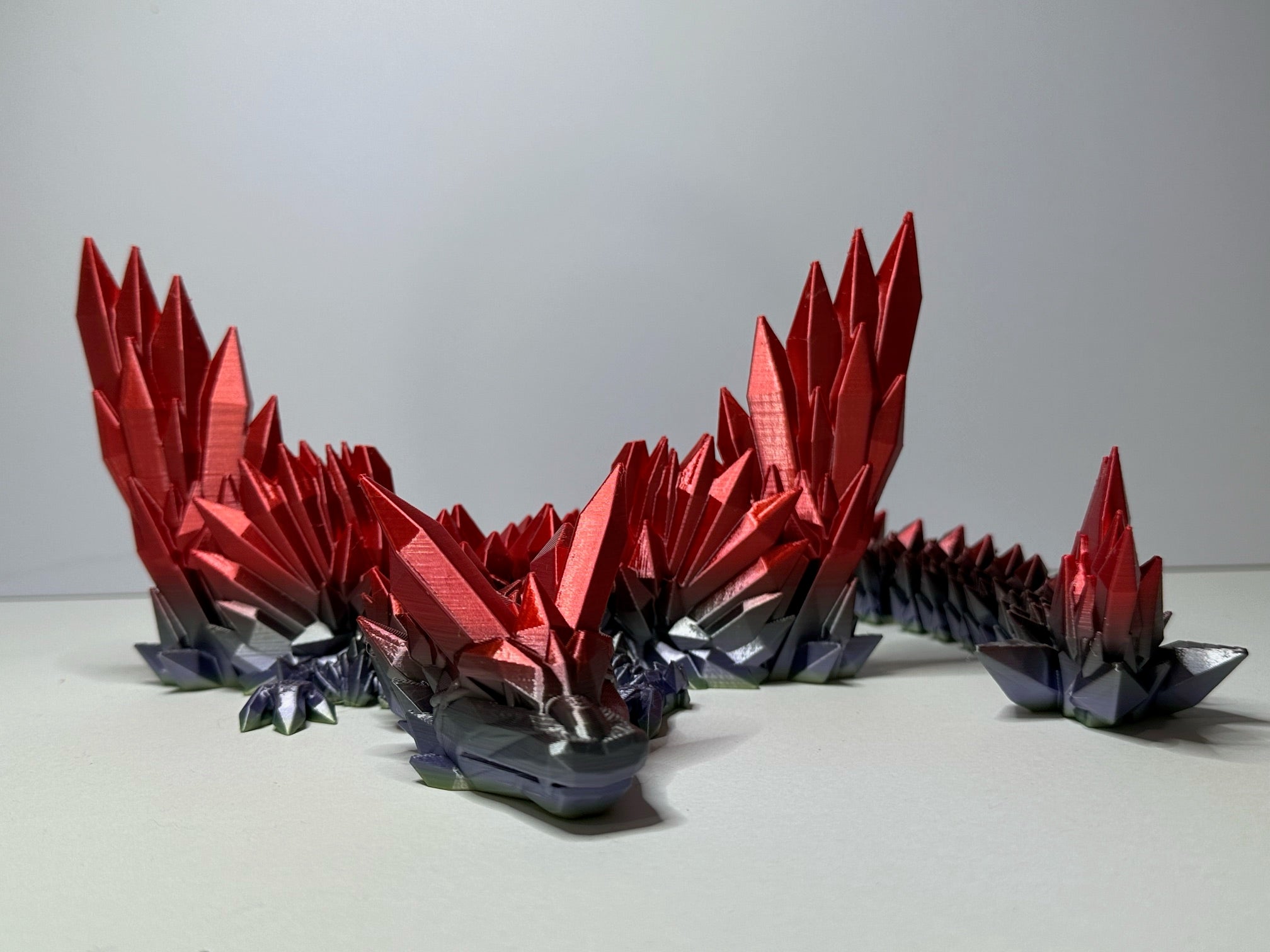 CrystalWing Dragon (Single Colour Filamnet) – Here B Dragons